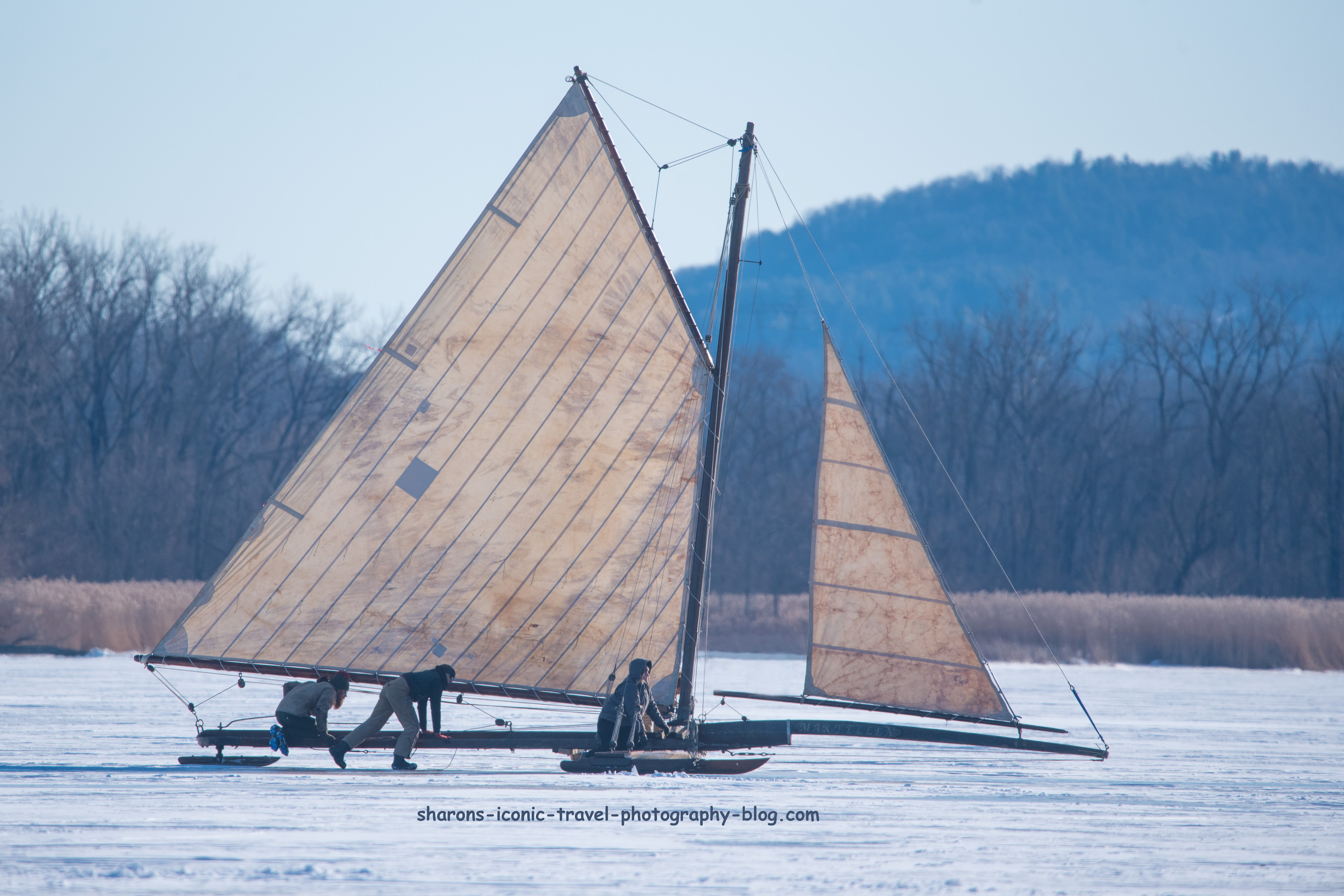 Ice Boating – Sharon's Iconic Travel Photography Blog