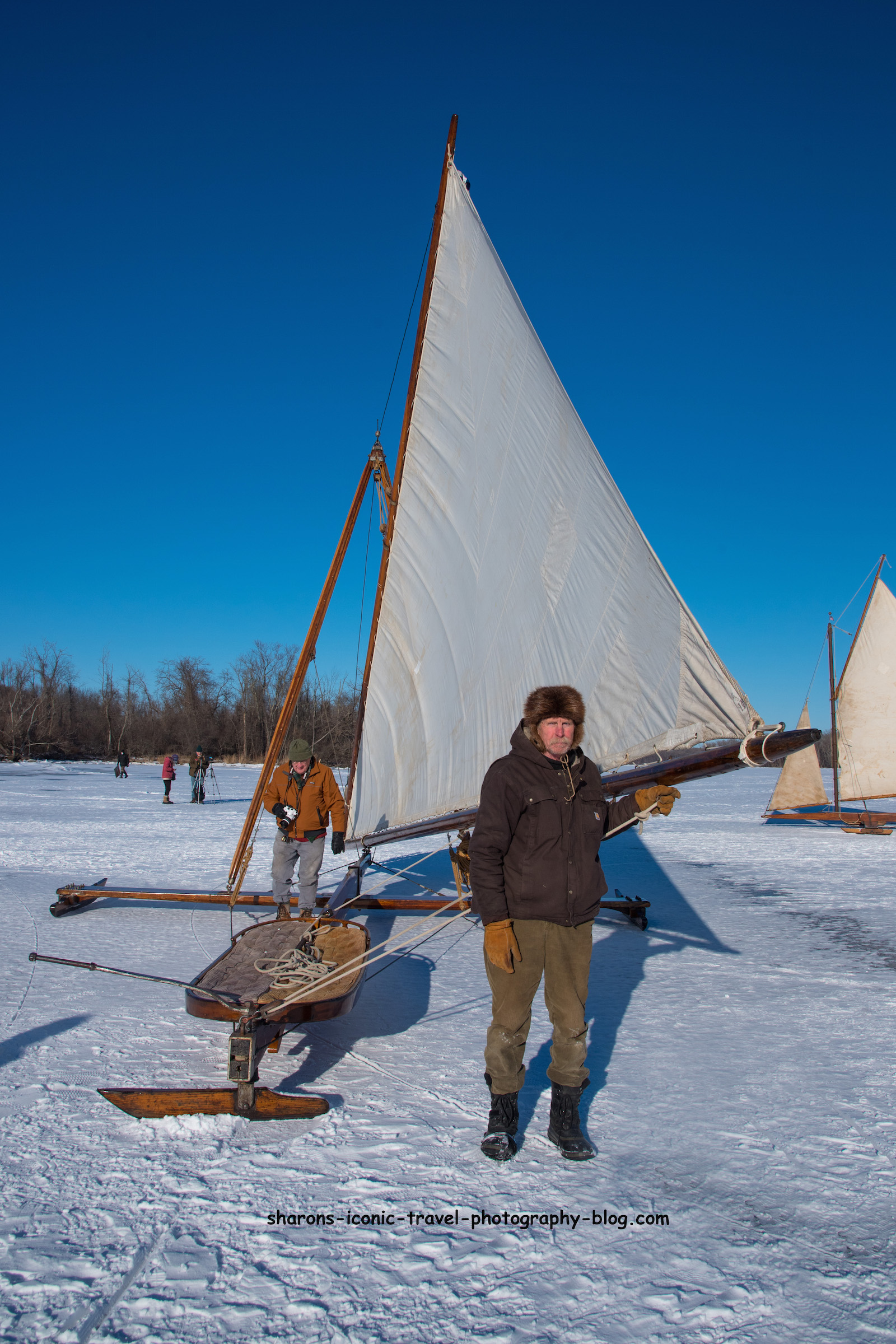 Ice Boating – Sharon's Iconic Travel Photography Blog