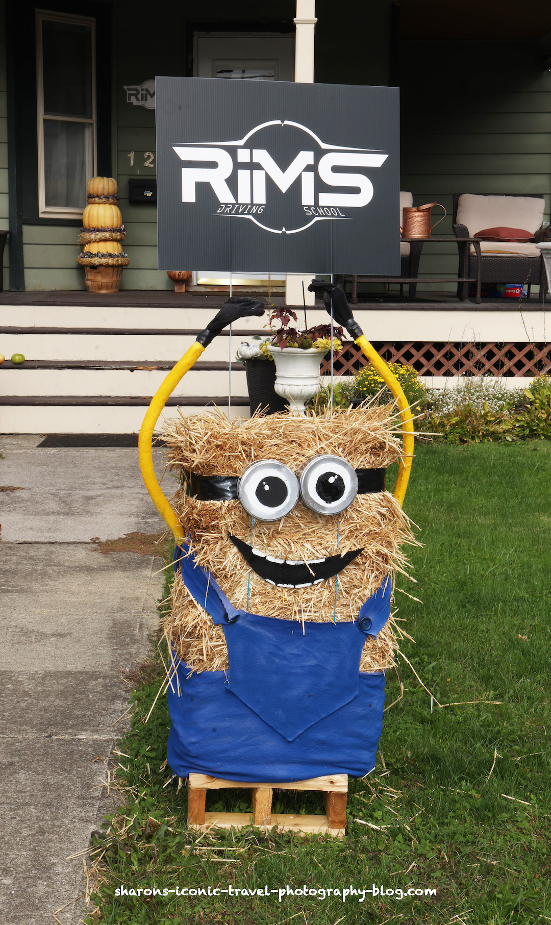 Minions Hay Bale Art 2022 – Sharon's Iconic Travel Photography Blog