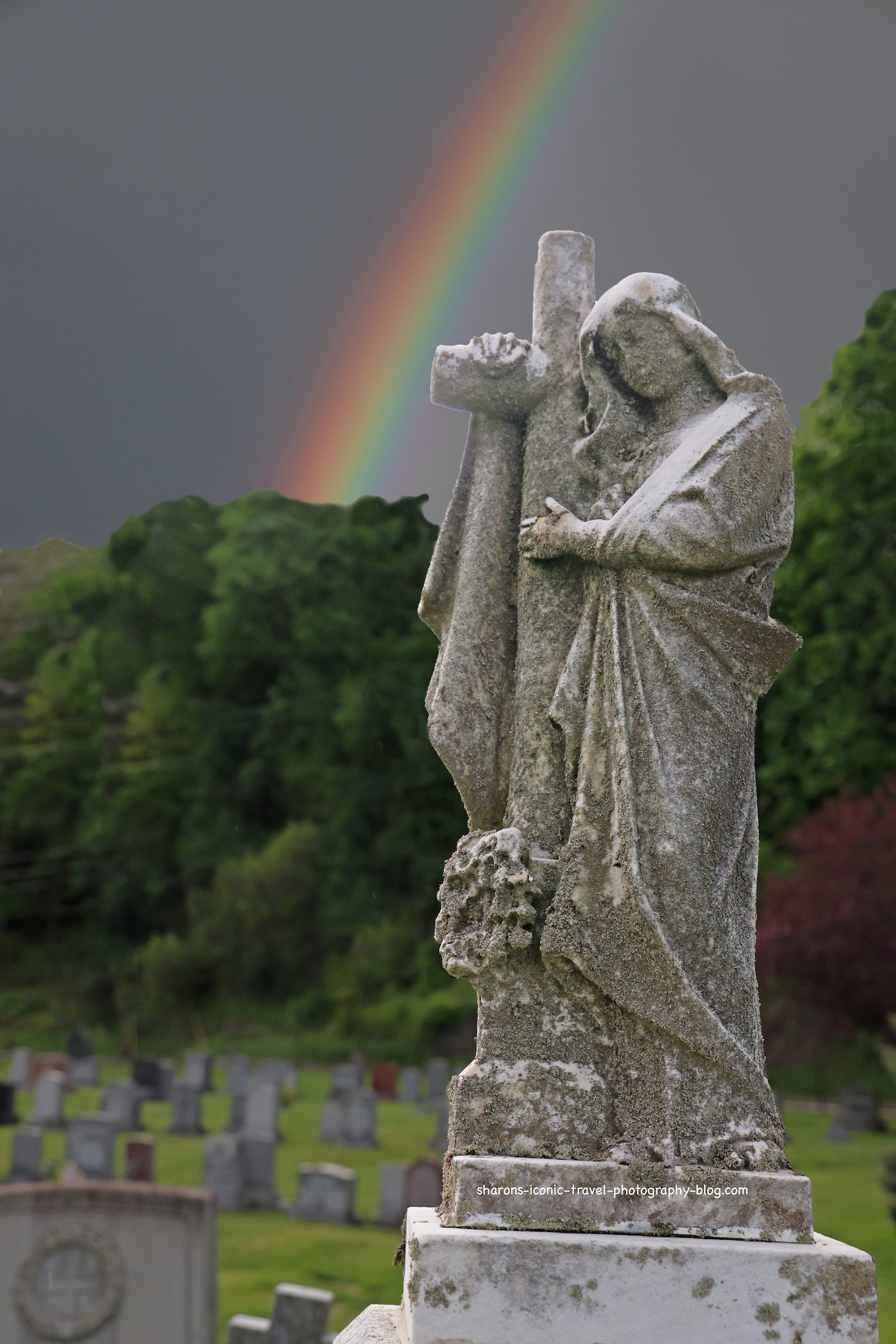 Cemetery Rainbows – Sharon's Iconic Travel Photography Blog