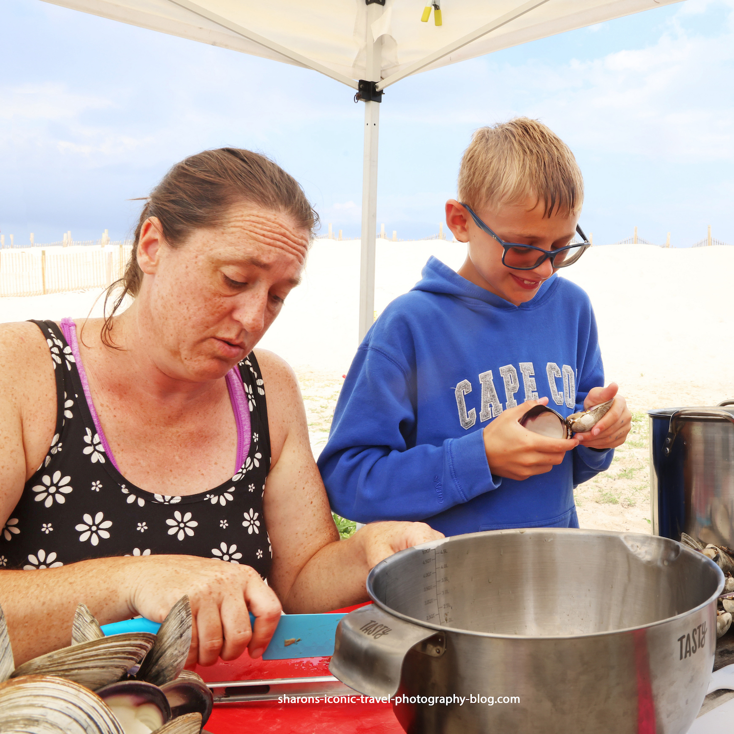 Clam Pasta with White Sauce – Sharon's Iconic Travel Photography Blog
