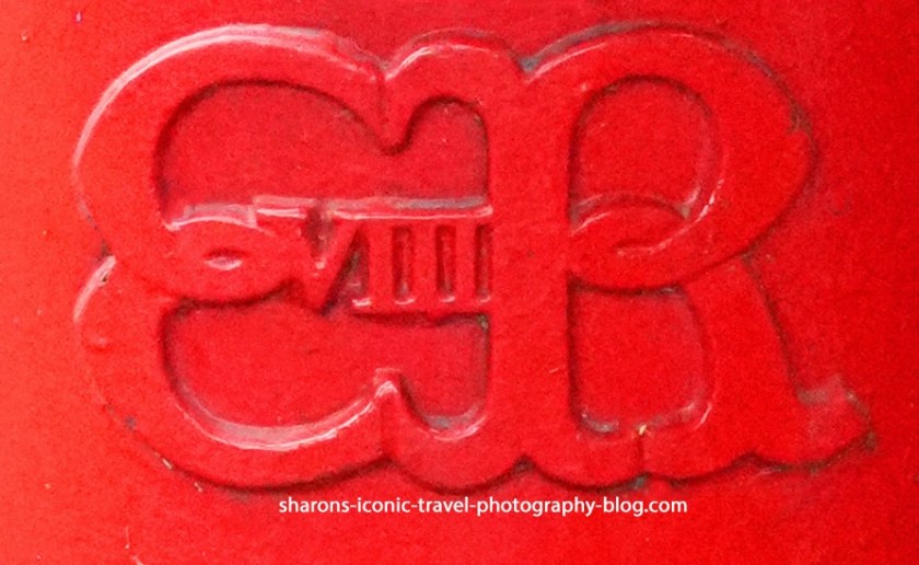 Edward VIII Post Box – Sharon's Iconic Travel Photography Blog