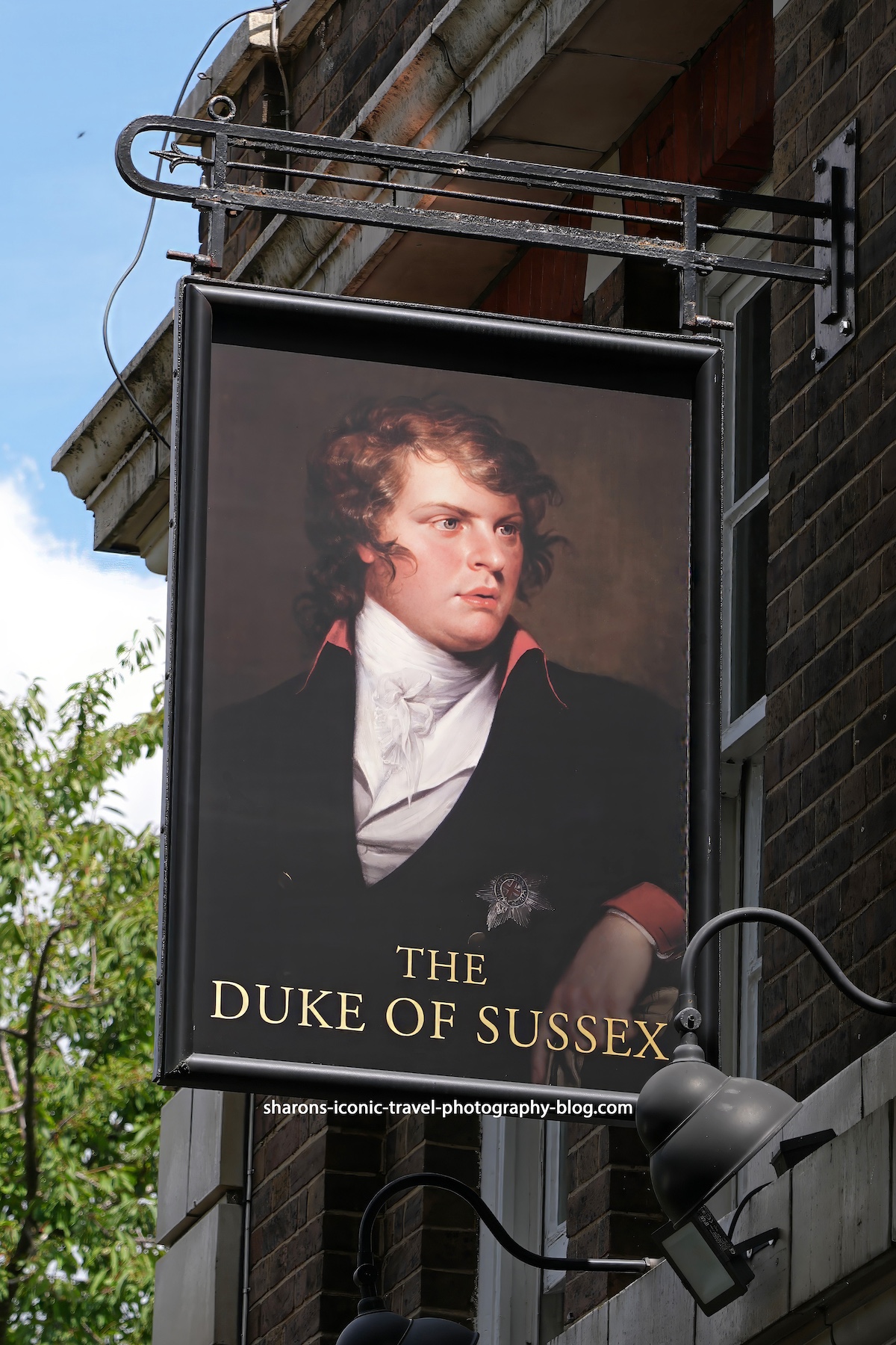 The Duke of Sussex Pub Sign – Sharon's Iconic Travel Photography Blog