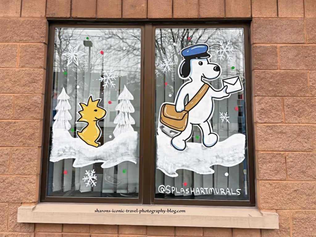 Post Office Holiday Windows – Sharon's Iconic Travel Photography Blog