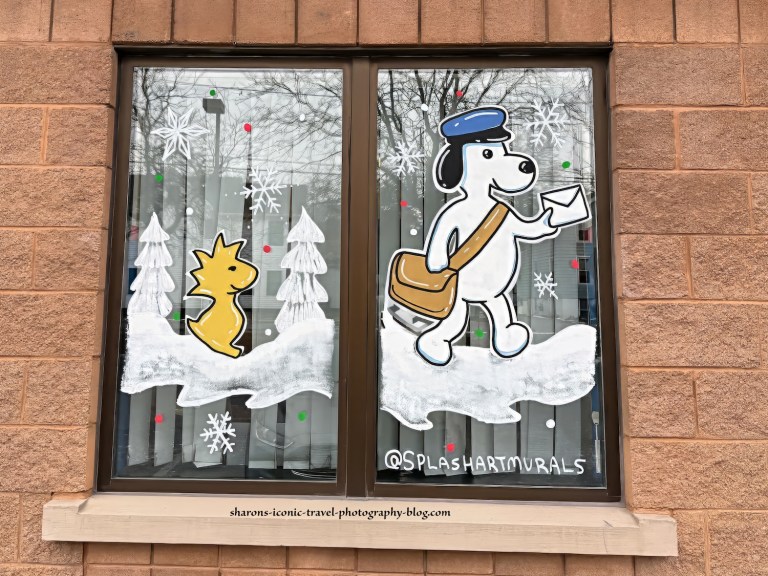 Post Office Holiday Windows – Sharon's Iconic Travel Photography Blog